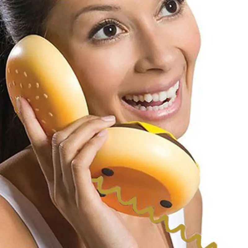 Dropshipping Copilot - Cheeseburger Burger Phone Telephones Landline ...