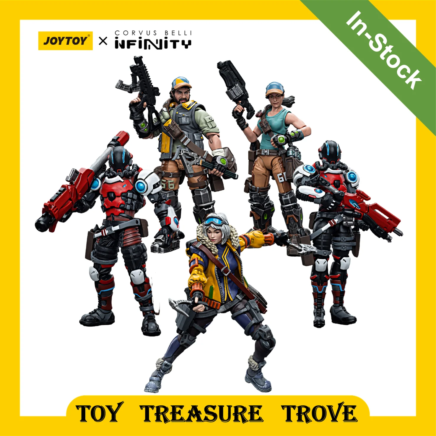 JOYTOY-Infinity-Warhammer-40K-1-18-Action-Figures-Monstrucker-lcebreaker-s-Harpooner-Nomads ...