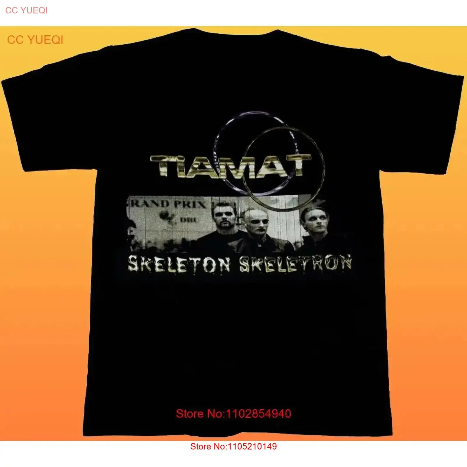 Tiamat Skeleton Skeletron 1999 Cotton T shirt Size S 5XL PJ22301 ...
