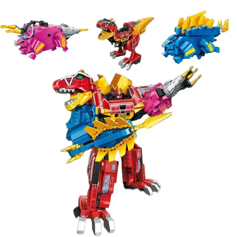 Bloques de construcción Keeppley Zyuden Sentai Kyoryuger Tyrannosaurus ...