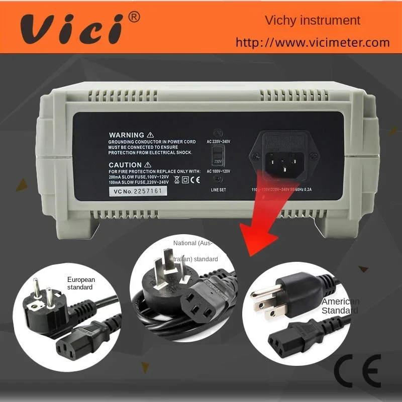 VICI-Desktop-Multimeter-VC8045-Word-Multi-function-Computer-Interface ...