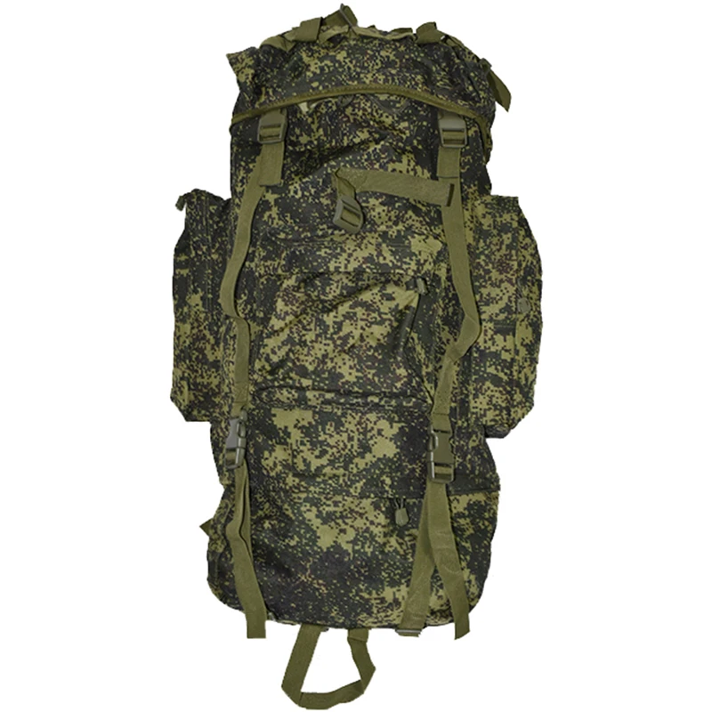 Outdoor military fan backpack 65L Russian small green big man backpack ...