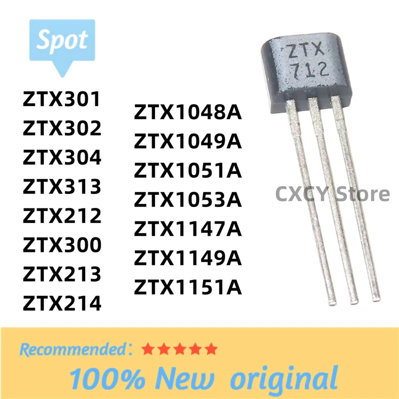 10PCS-ZTX1048A-ZTX1049A-ZTX1051A-ZTX1053A-ZTX1147A-ZTX1149A-ZTX1151A ...