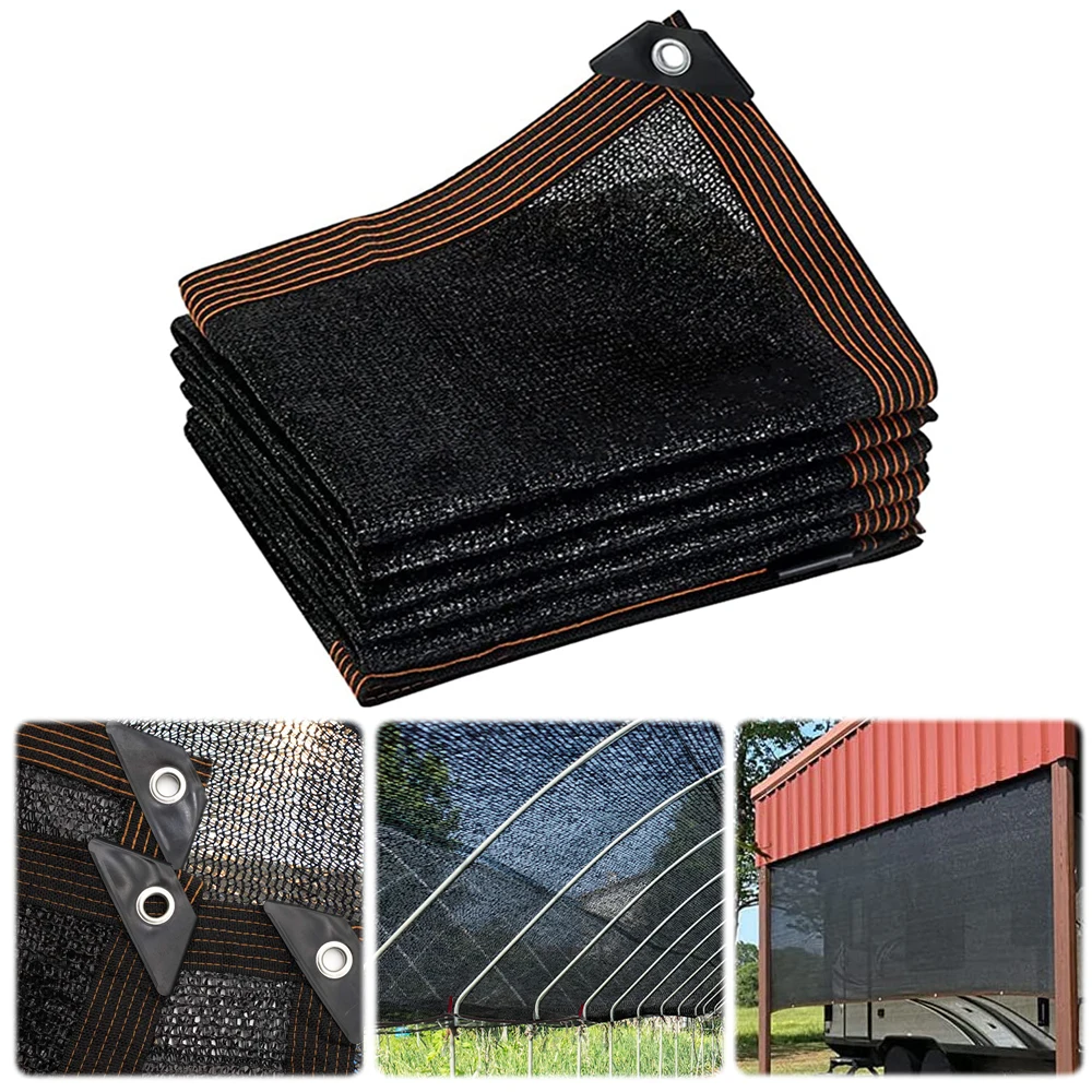 12 Pin Sunshade Net UV protection 85% Shade Cloth Durable HDPE Shading ...