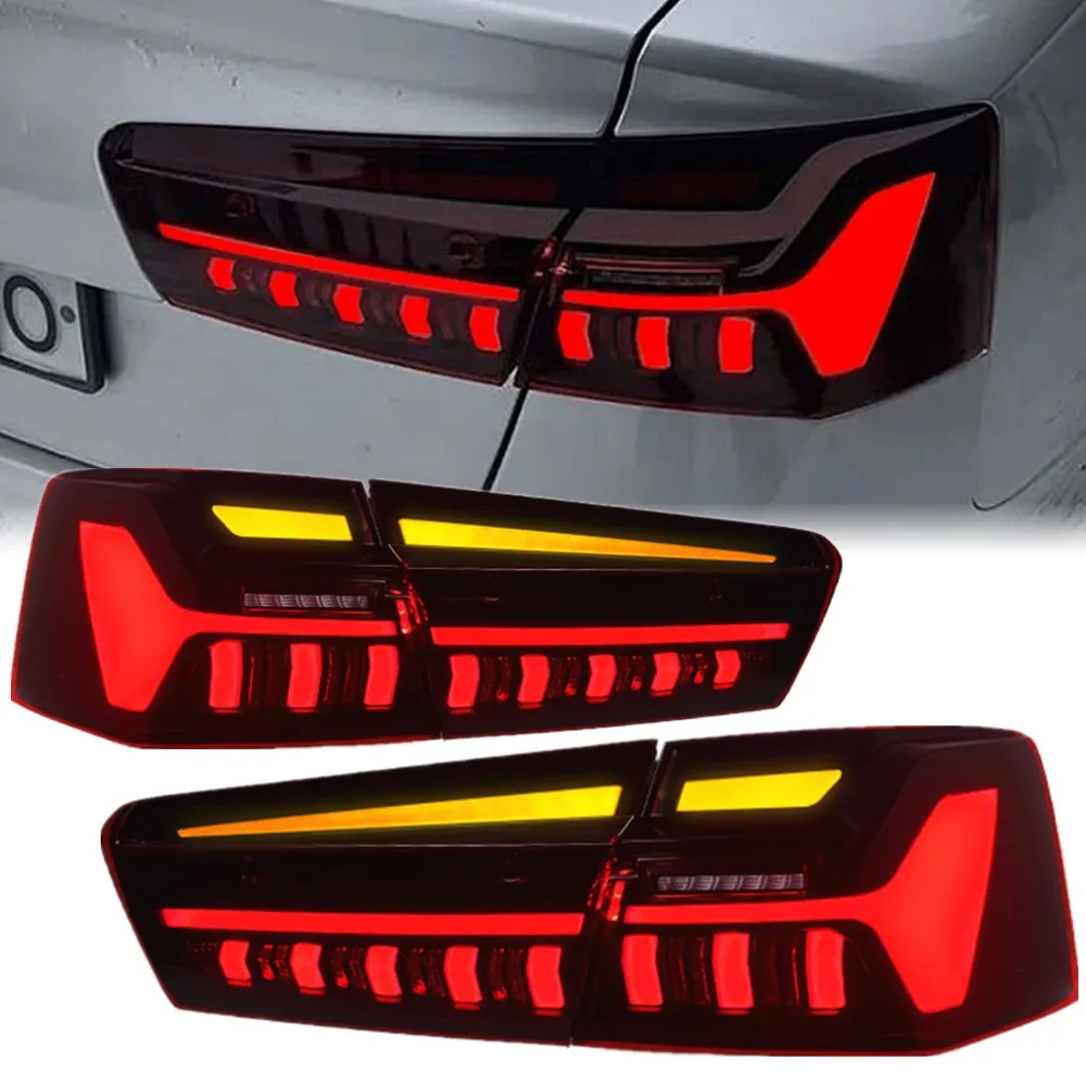 Car-Rear-Lights-For-Audi-A6-Tail-Lights-2012-2013-2014-2015-C7-S6-LED ...