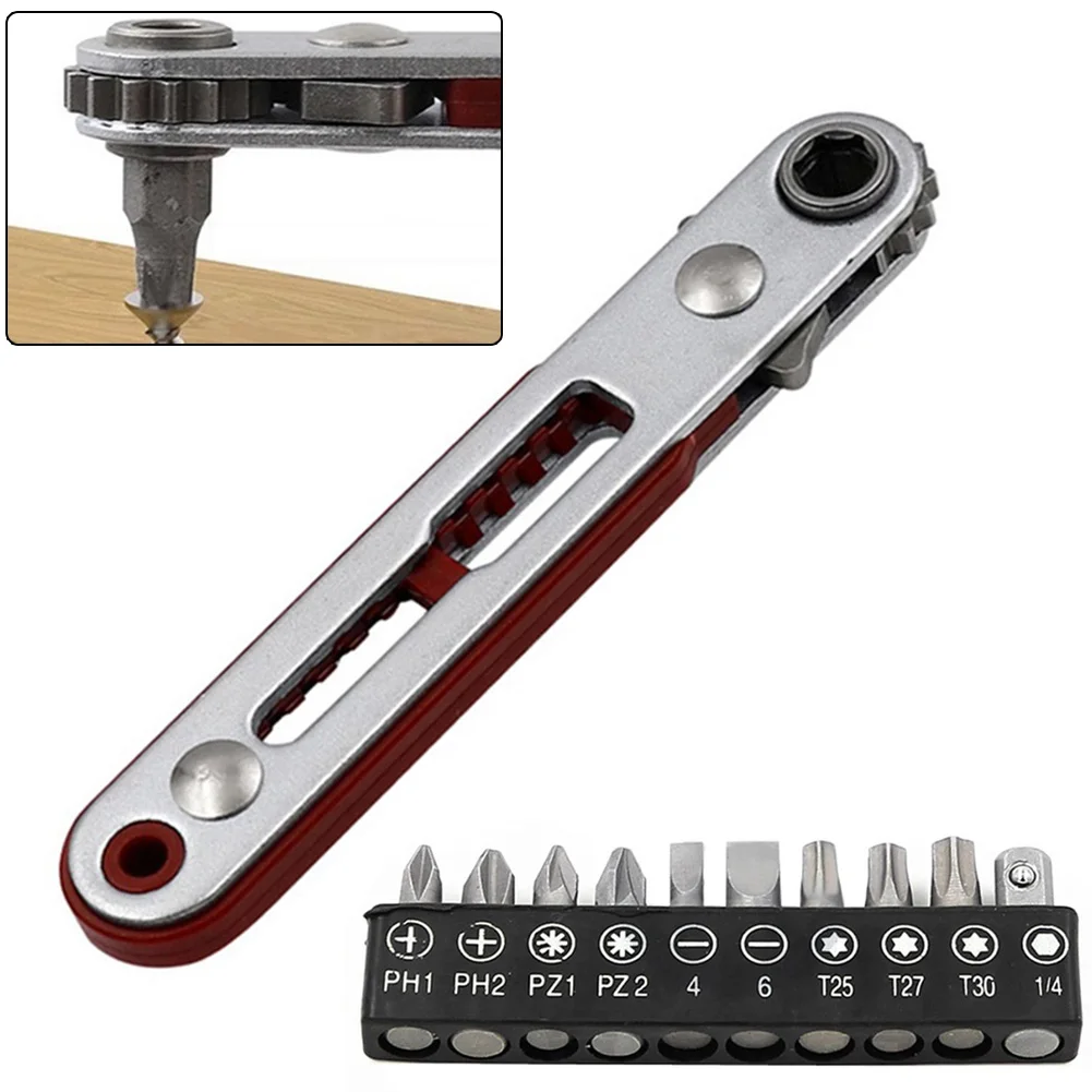 Adjustable-Magnetic-Ratchet-Wrench-90-Degree-Offset-Screwdriver-Handle ...