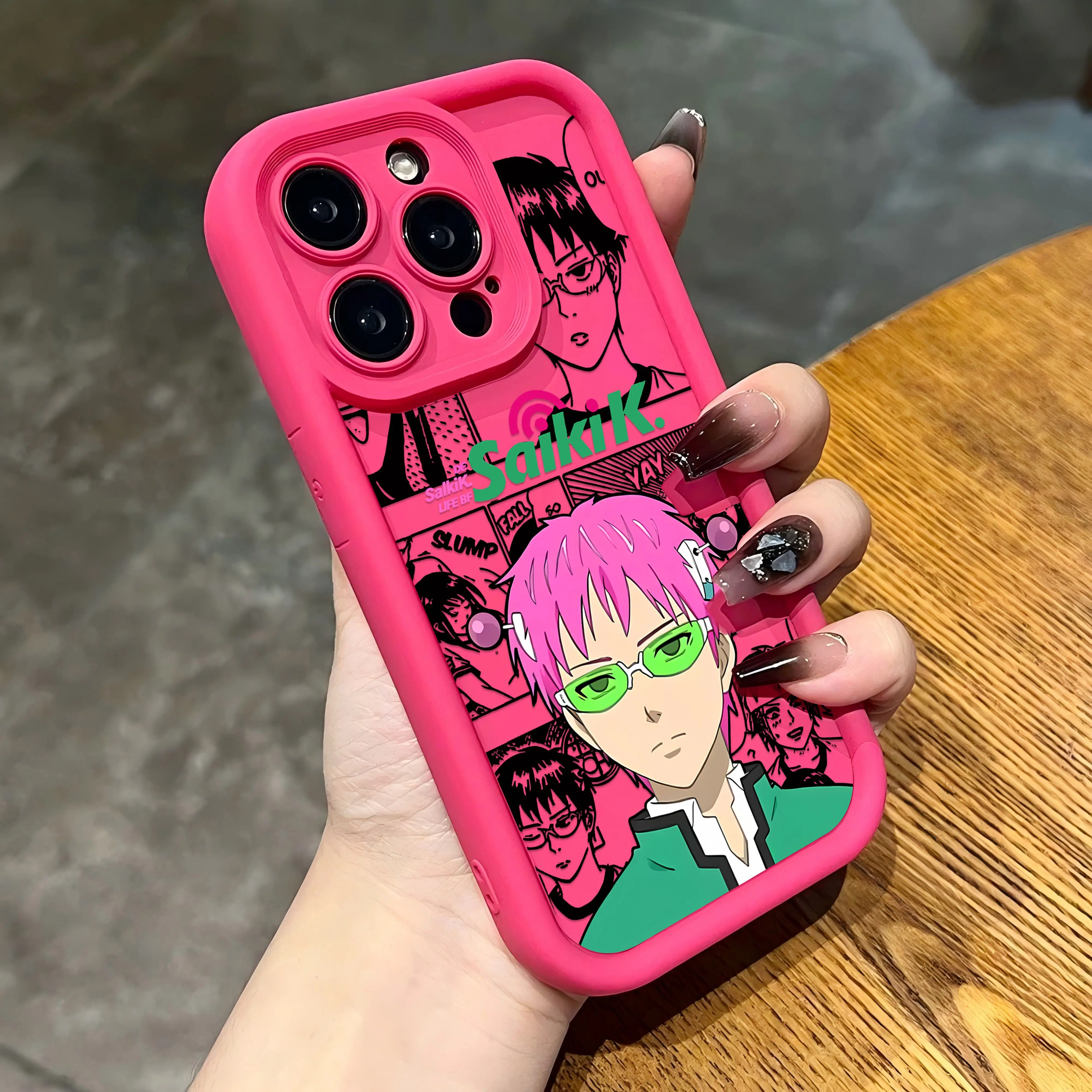 Hot Anime Saikis K-Kusuoes New Phone Case for IPhone 16 15 14 13 12 11 ...