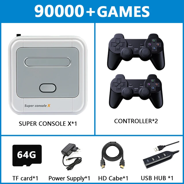 Retro Gaming Console Super Console X With 110000 Retro Games For PSP ...