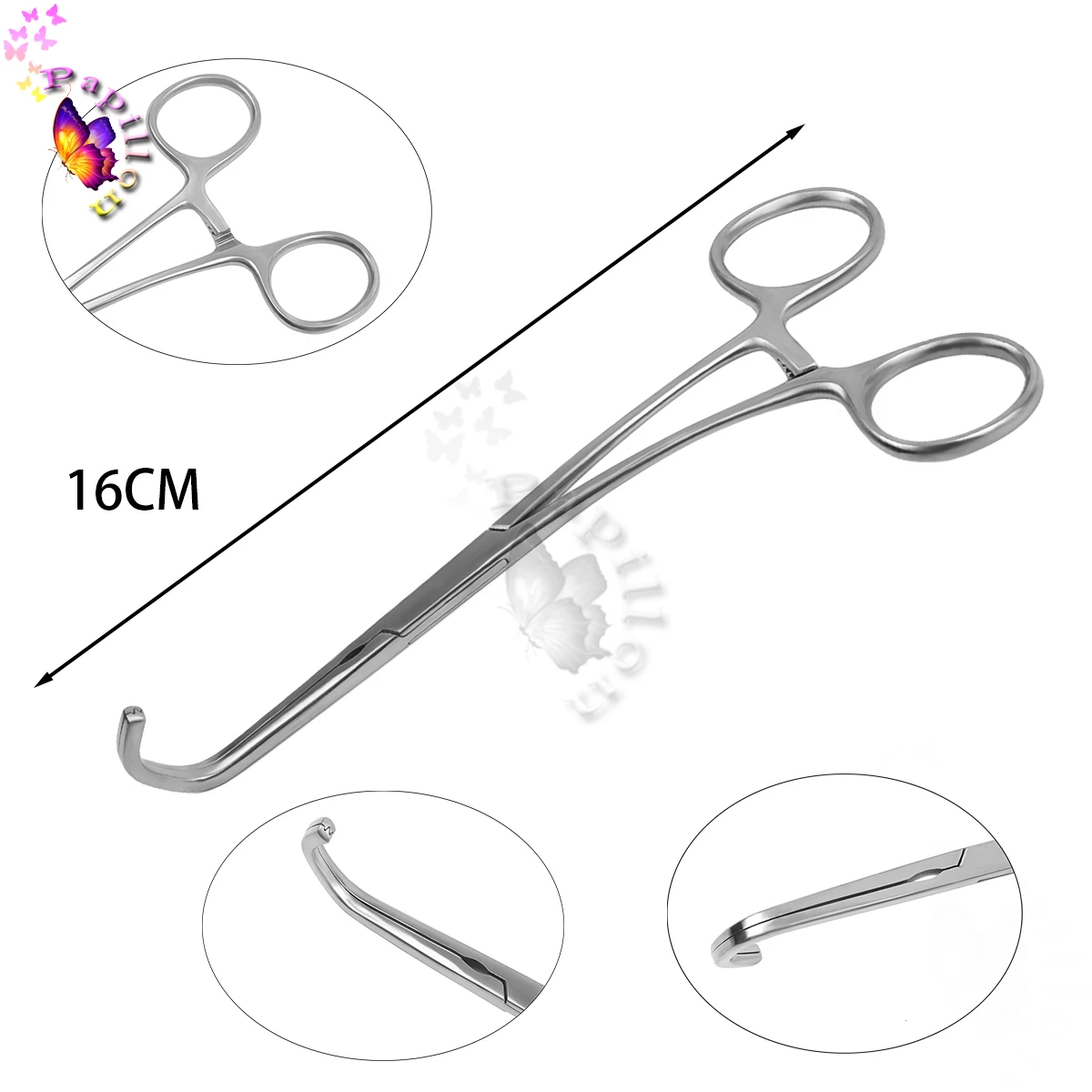 Soft Palate Clamp Small Animal Surgical Tonsillectomy Clamp Veterinary ...
