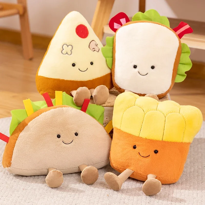 Simulation-Food-Plush-Toys-Stuffed-Sandwich-Pizza-Taco-French-Fries ...