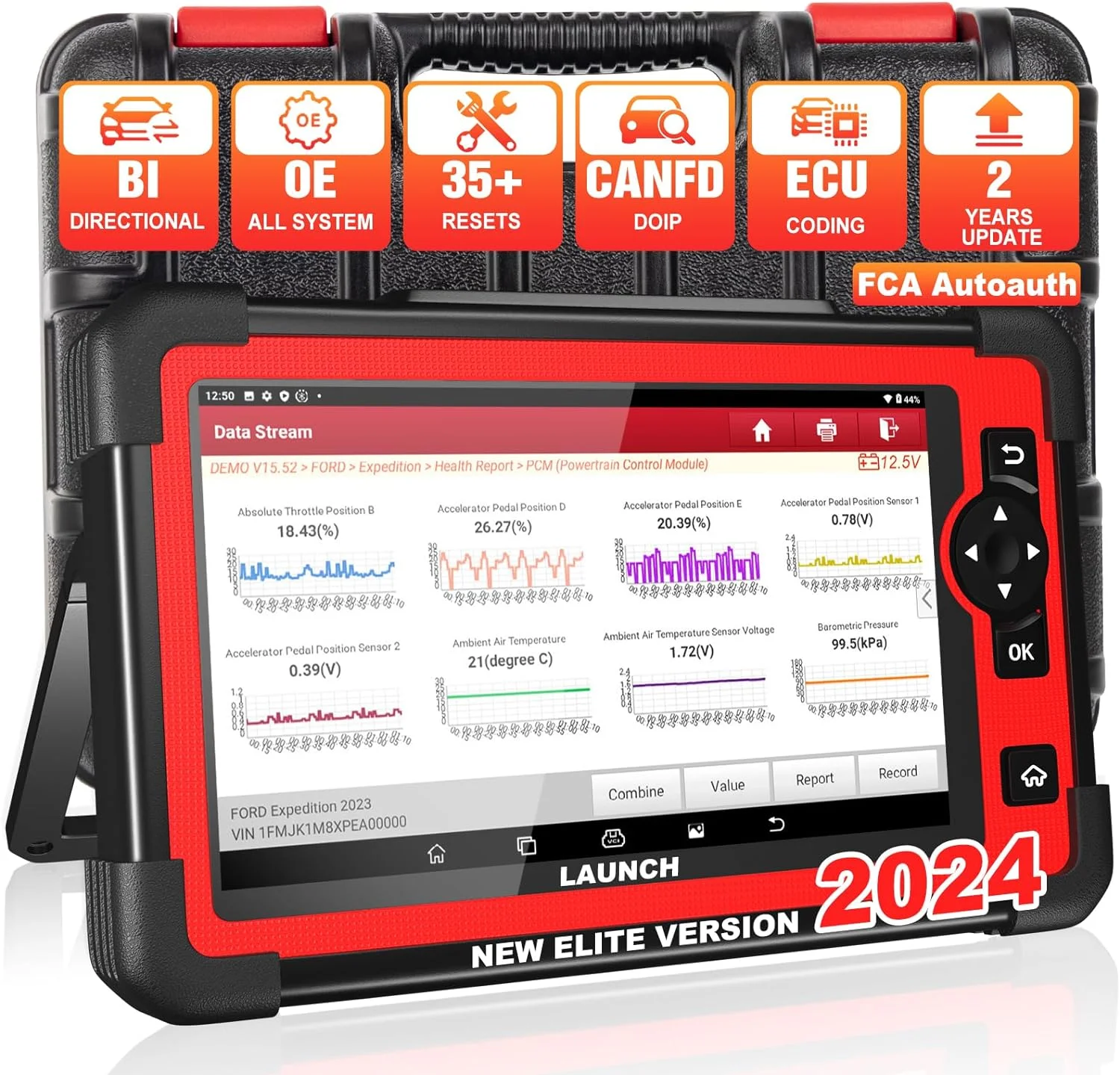 LAUNCH-esc-ner-X431-CRP919E-Elite-OBD2-herramienta-de-escaneo ...