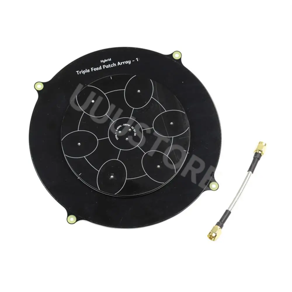 150mm-Triple-Feed-Patch-5-8GHz-14dBi-Pagoda-Array-FPV-Antenna-LHCP-RHCP ...