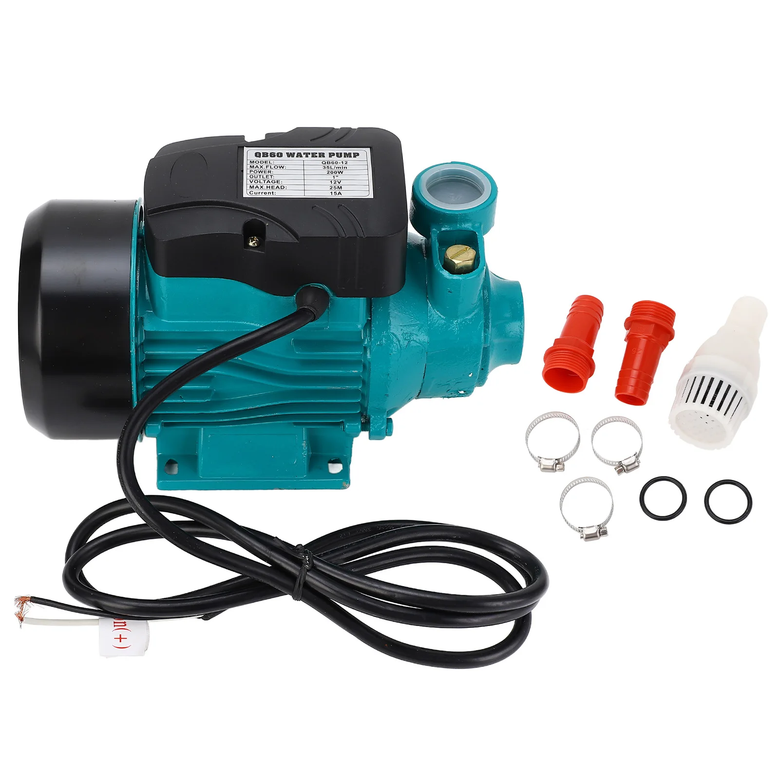 12V-24V-Solar-DC-Vortex-Pump-200W-3200RPM-35LPM-Large-Flow-25m-High ...