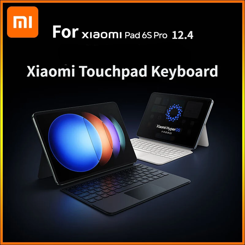 Xiaomi Pad 6S Pro Magnetic Wireless Touch Keyboard Case with Touchpad ...