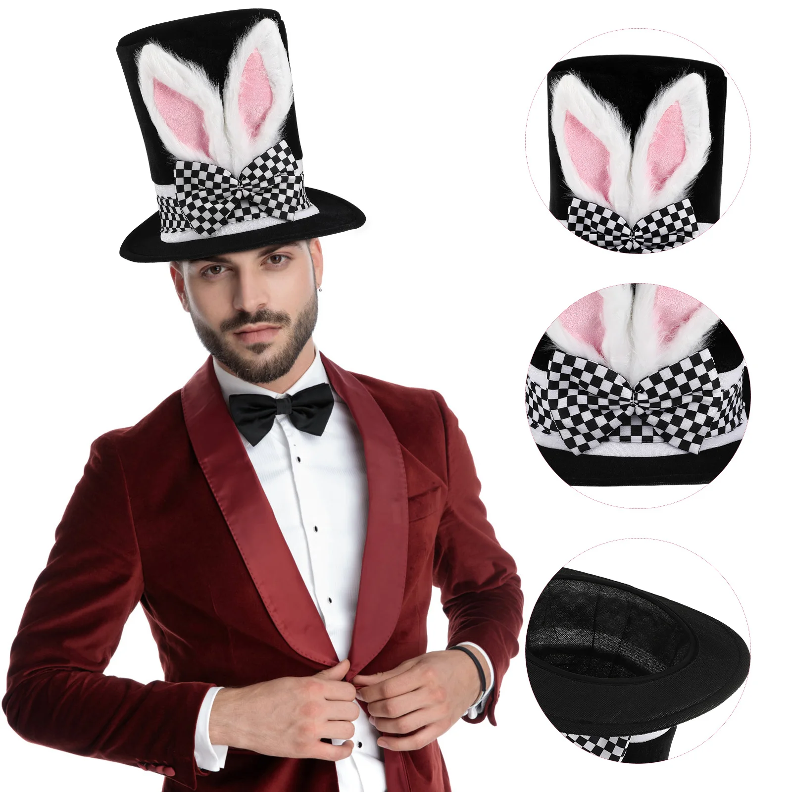 White Rabbit Costume Men