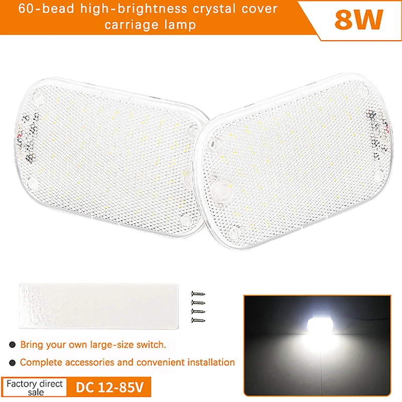 60LED-12V-85V-LED-Car-Vehicle-Interior-Dome-Roof-Ceiling-Reading-Light ...