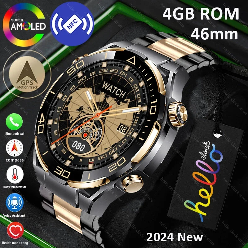 Huawei-reloj-inteligente-PK-3-plus-GT4-Pro-para-hombre-pulsera-con-4G ...