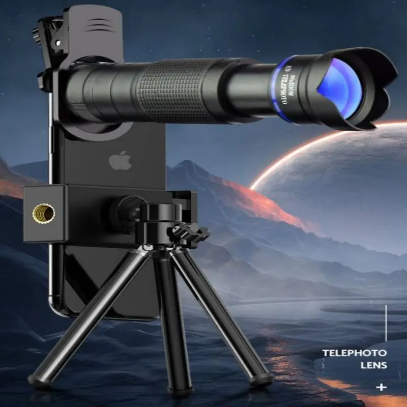 Mobile-Phone-Telescope-HD-Telephoto-Lens-Portable-External-Mobile-Lens ...