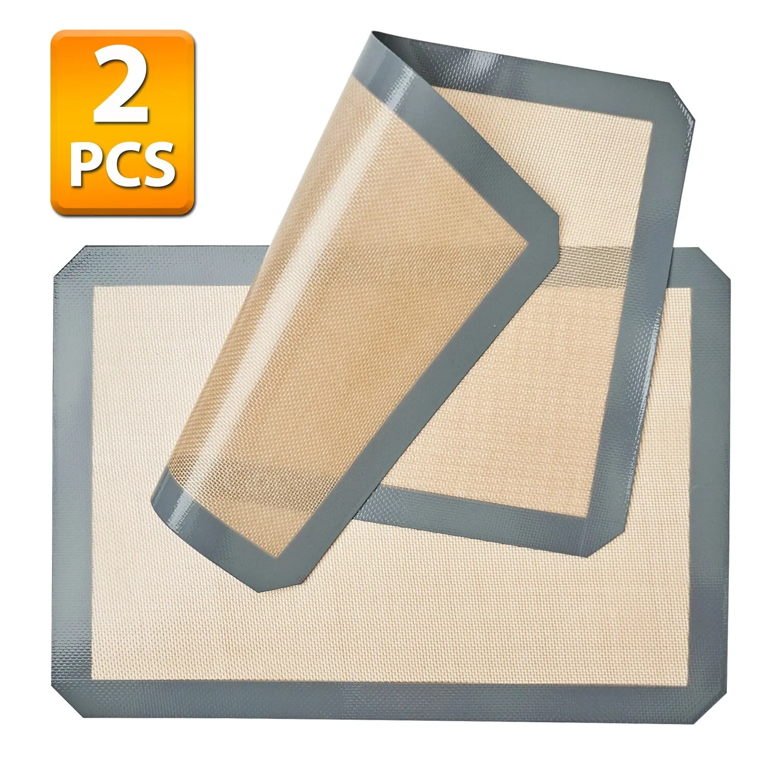 2PCS-Silicone-Baking-Mats-for-Oven-42x29-5cm-Reusable-Non-Stick-Heat ...