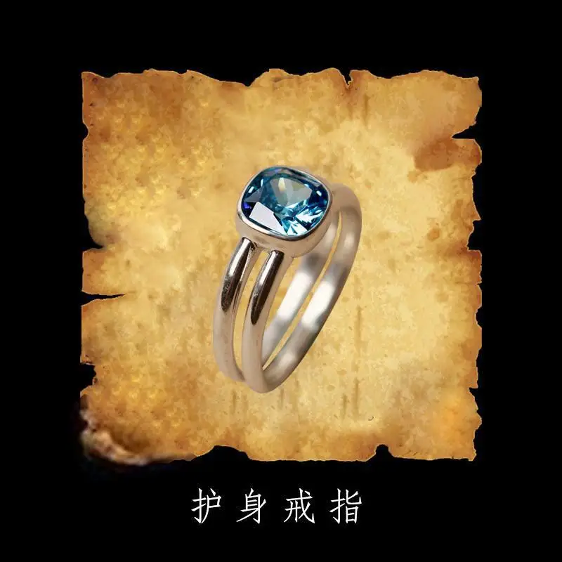 Transparent-Blue-Zircon-Ring-Simplicity-Little-Fresh-Ins-Daily-Nature ...