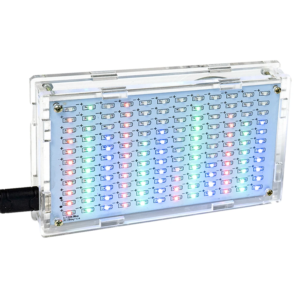 DIY-LED-Music-Spectrum-Electronic-Kit-Audio-Sound-Frequency-Display-PCB ...