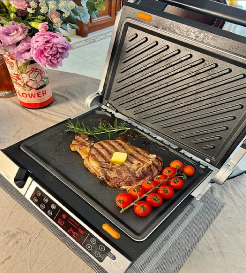 220V Automatic Steak Machine Commercial Electric Grill for Home Use ...
