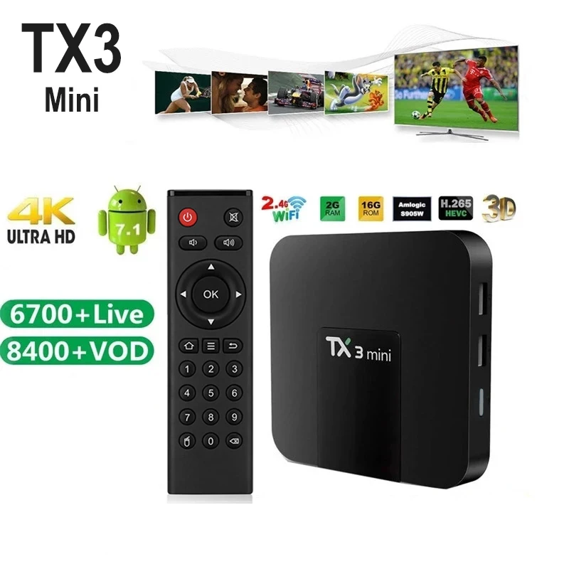 Tanix-Dispositivo-de-TV-inteligente-TX3-mini-Original-Android-7-1 ...