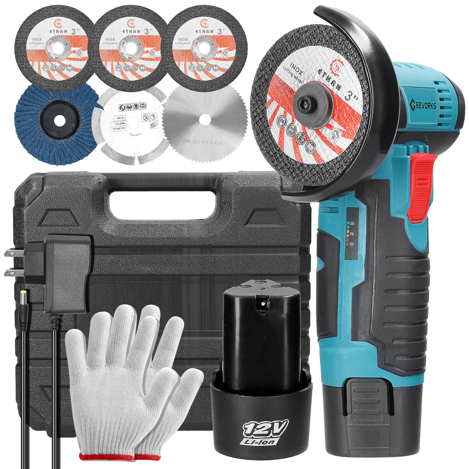 Multifunctional-Angle-Grinder-Cutter-12-V-19500rpm-Electric-Grinding ...