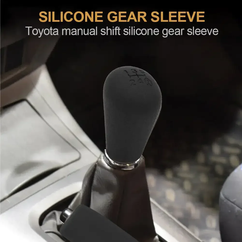 Car-Silicone-Gear-Shift-Knob-Cover-Non-Slip-Lever-Shifter-Knobs-Case ...