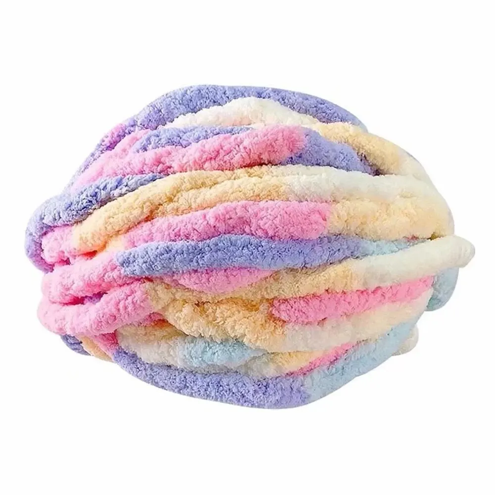 Extra-Thick-Cat-Tail-Ice-Strip-Thread-Hand-Woven-Blanket-Scarf-Hat-Pet ...