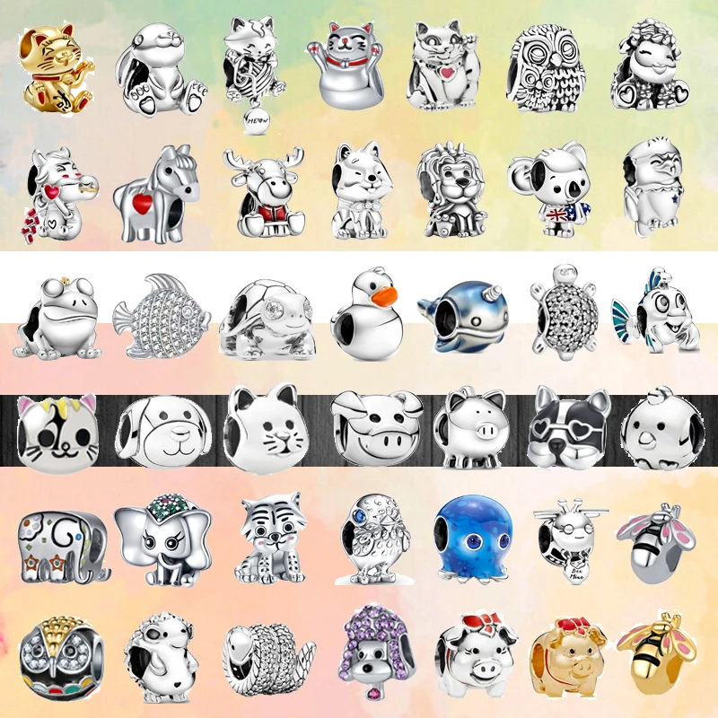 Charm Pandora Original Animals | Pandora Charm Bracelet Animals - New ...
