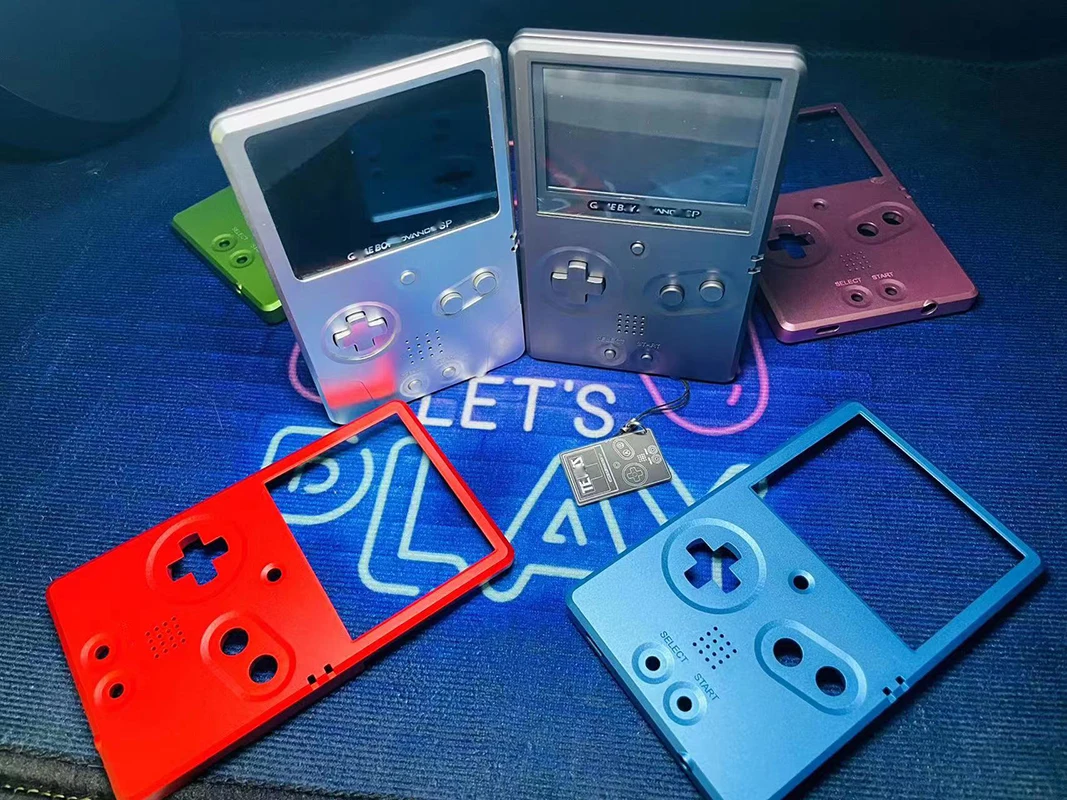 Nintendo GameBoy Advance SP Metal Shell, GBASP Game Console ...