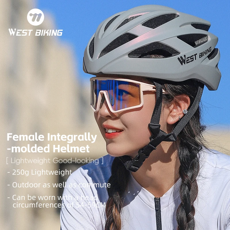 WEST-BIKING-Capacete-Ultraleve-de-Bicicleta-para-Mulheres-Bon-de ...