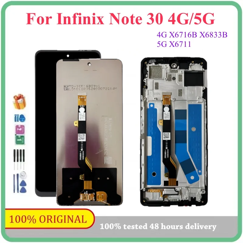 Pantalla-t-ctil-Original-de-6-78-pulgadas-para-Infinix-Note-30-4G-5G ...