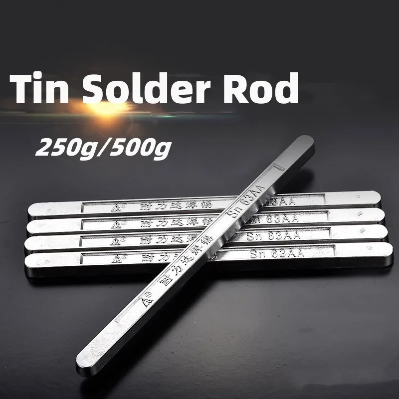 500g-Solder-Bar-High-Purity-Tin-Solder-Rod-Sn63-Low-Melting-Point-Pure ...