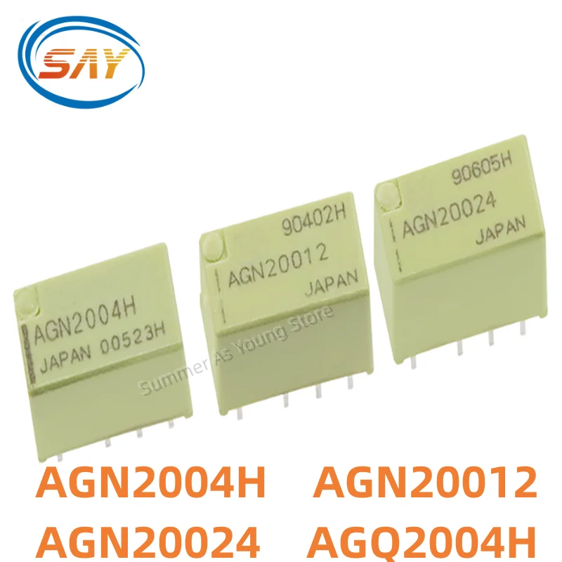 5pcs-Signal-Relay-AGN2004H-AGN20012-AGN20024-AGQ2004H-Two-opening-and ...
