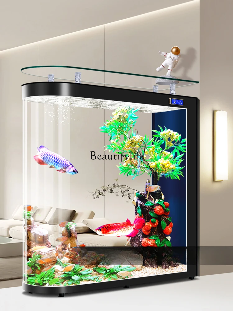 Glass-Fish-Tank-Aquarium-Living-Room-Subareas-Screens-Medium-and-Large ...