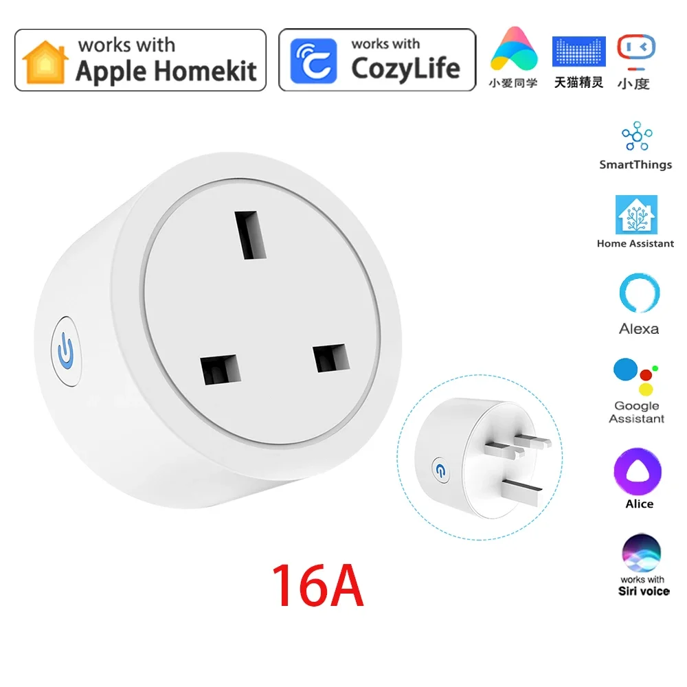 HomeKit-WiFi-16A-UK-Smart-Socket-AC100-240V-High-Power-Outlet-APP ...