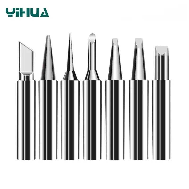 YIHUA 902 Series Pure Copper Soldering Iron Tip Electric Tin Tip for ...