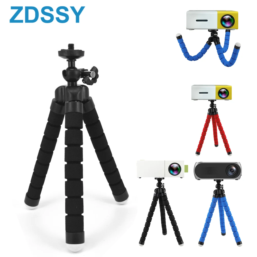 Mini-Tripods-Tripod-For-YG300-J15-Mini-Projector-Camera-Holder-Sponge ...
