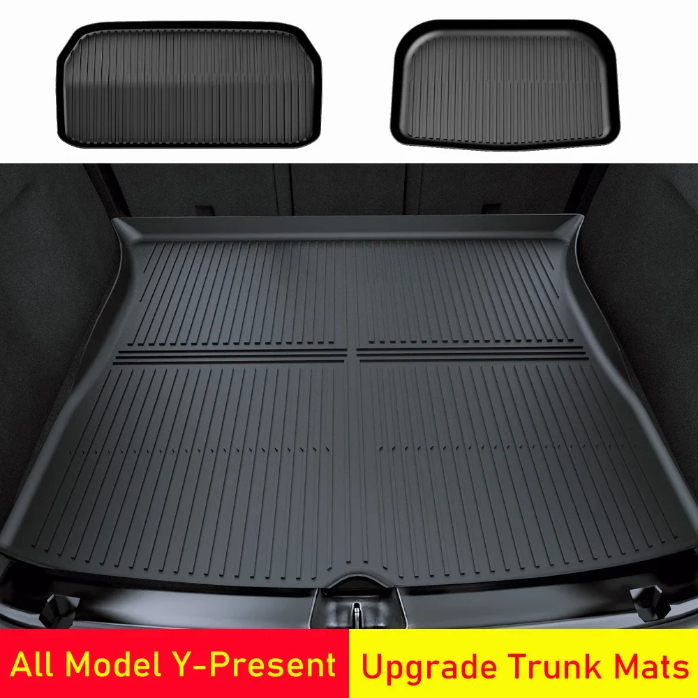 3D Cargo Liners for Tesla Model Y 2021-2025 Trunk Mat All Weather Cargo ...