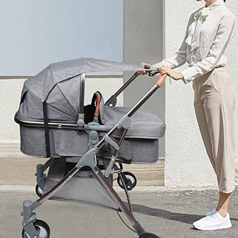 Universal-Baby-Stroller-Sunshade-Carriage-Sun-Shade-Canopy-Cover-for ...