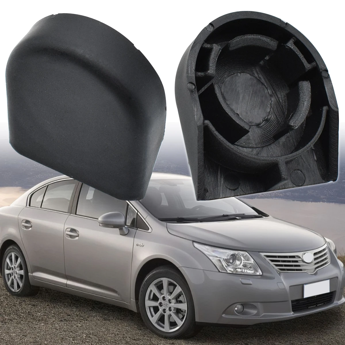 2x-Front-Windscreen-Wiper-Arm-Nut-Cap-Bolt-Cover-For-Toyota-Avalon-XX40 ...