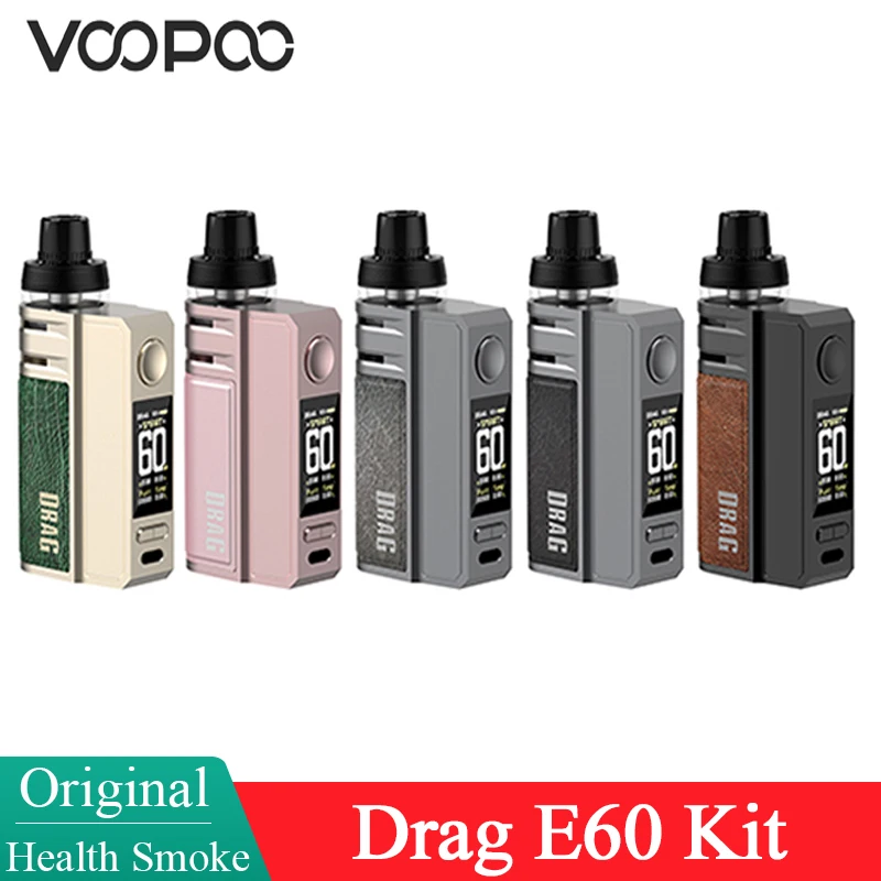 Original-VOOPOO-Drag-E60-Kit-60W-Built-in-2550mAh-Battery-4-5ml-PnP-Pod ...