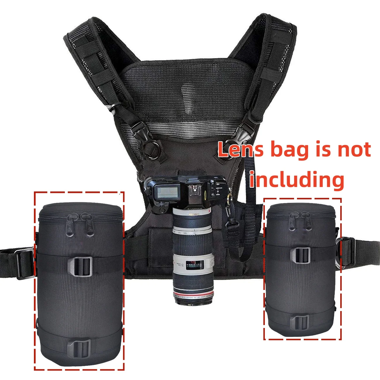 Vest Pro Camera Strap Carrier Chest Harness Vest for Camera and lens ...