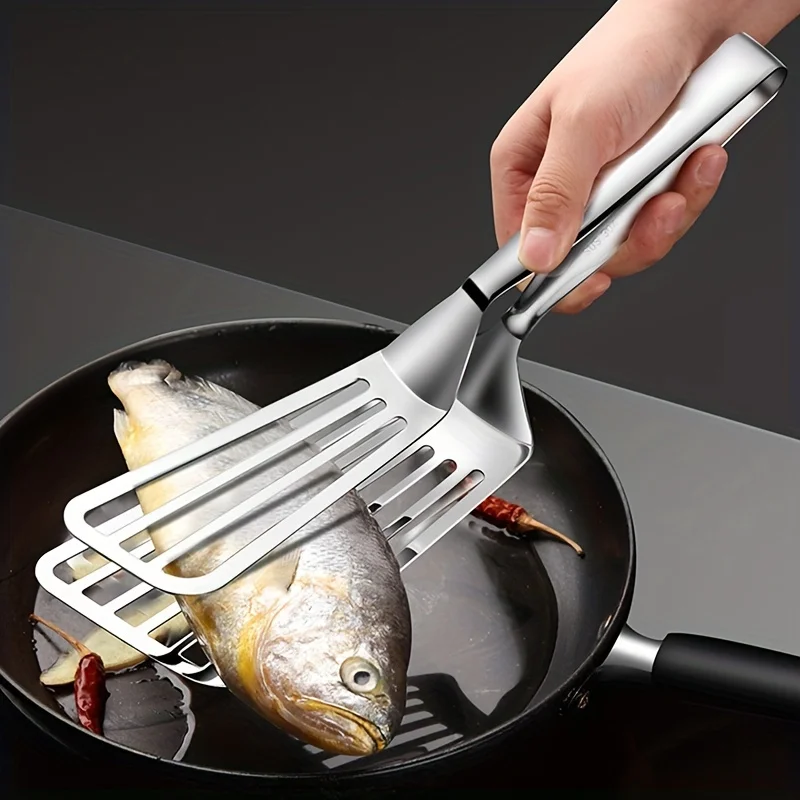 1pc-Stainless-Steel-Serving-Tongs-Multifunctional-Kitchen-Tools-Food ...