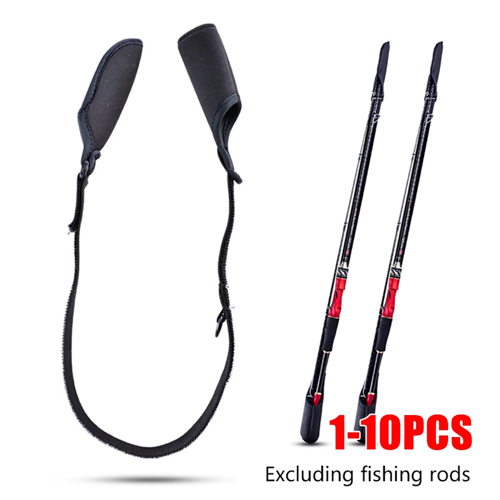 Fishing-Rod-Holder-Strap-Carp-Fishing-Rod-Belt-Protector-Reel-Elastic ...