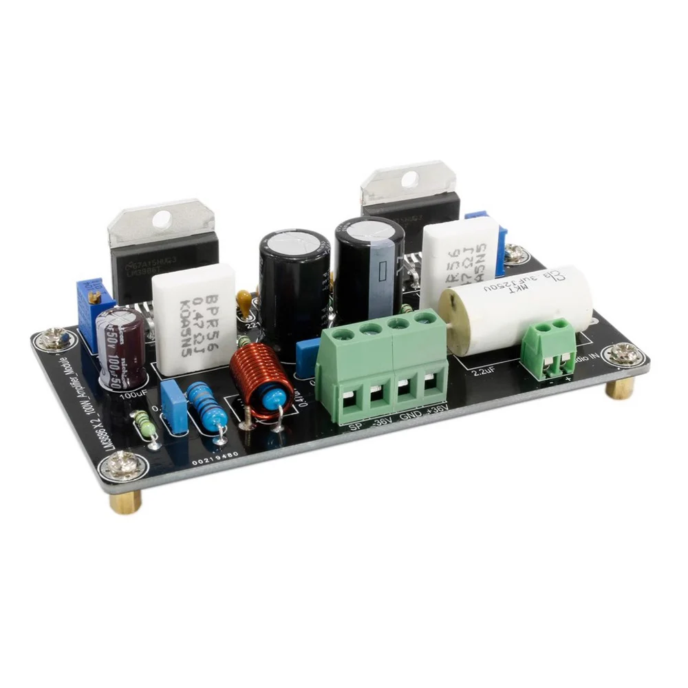 LM3886 Mounted 100W Parallel Mono DC Audio Amplifier Board - AliExpress 44