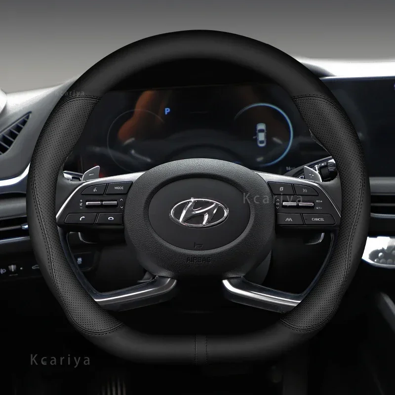 Car Steering Wheel Covers 38cm For Hyundai i30 Creta Tucson ix35 ...