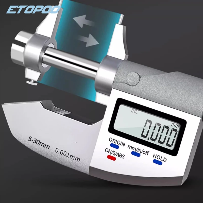5-30/25-50/50-75/75-100mm Inside Electronic caliper digital inside ...